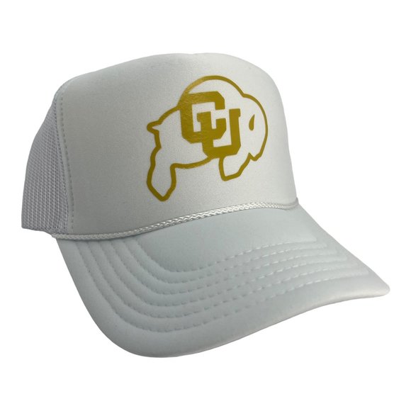 OTTO | Accessories | New Vintage Colorado Buffaloes Ncaa White Trucker ...